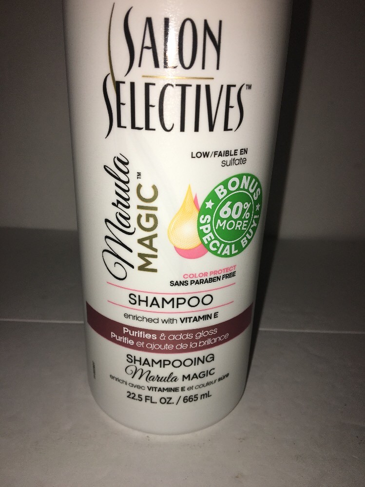 Salon Selectives Shampoo Marula Magic 22.5oz Inc 60% Bonus-RARE-SHIPS N ...