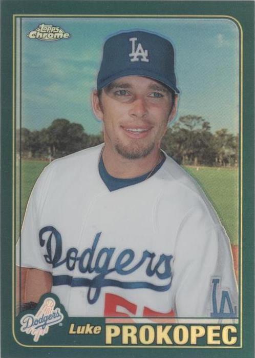 2001 Topps Traded & Rookies - Luke Prokopec #T41 Chrome Retrofractor ...