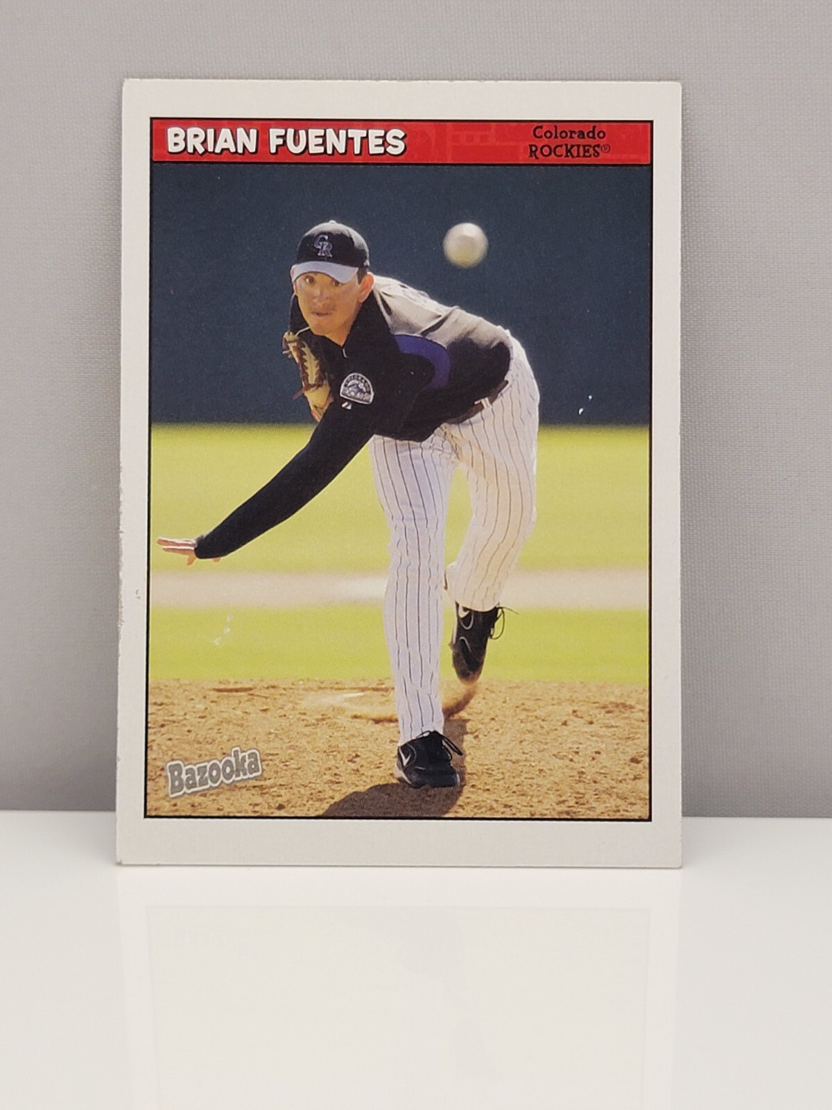 2006 Bazooka #17 Brian Fuentes MLB Colorado Rockies Baseball Trading ...