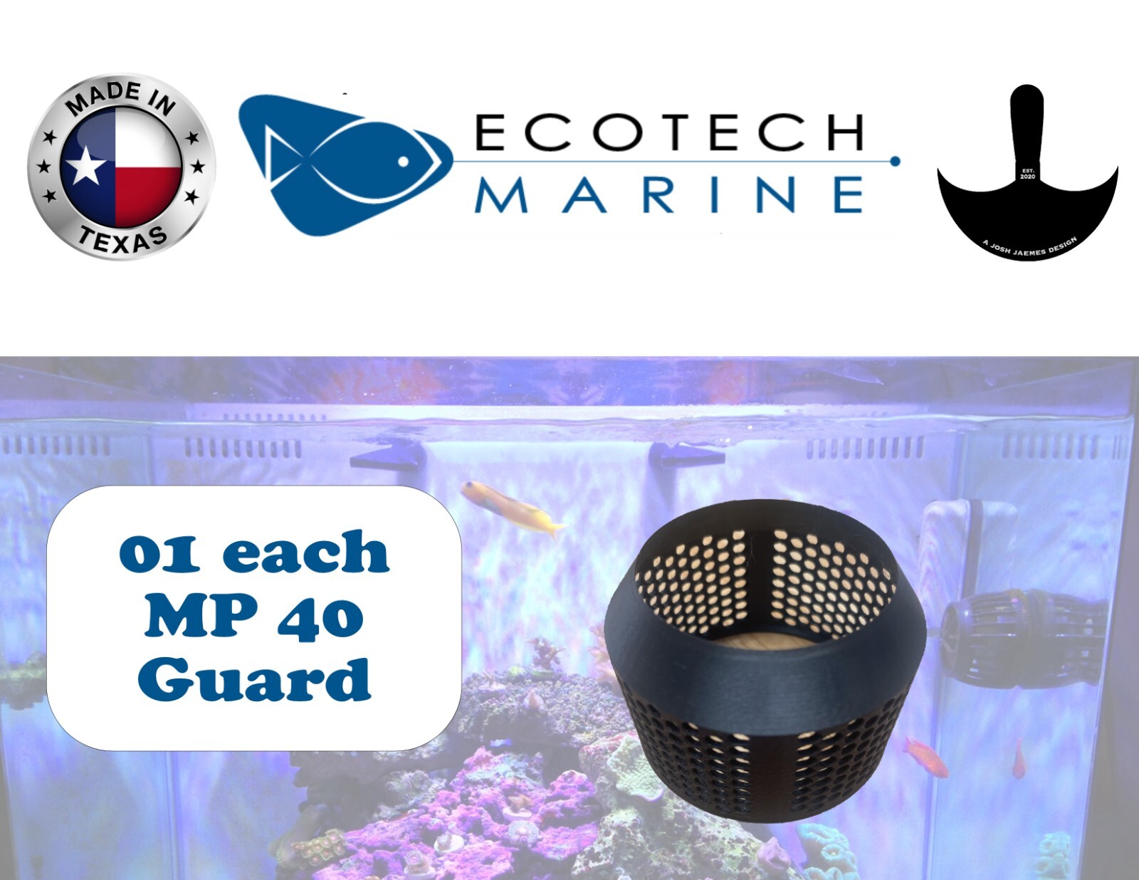 Ecotech Vortech MP40 / Cover / Guard Fish And Anemone Protection | eBay