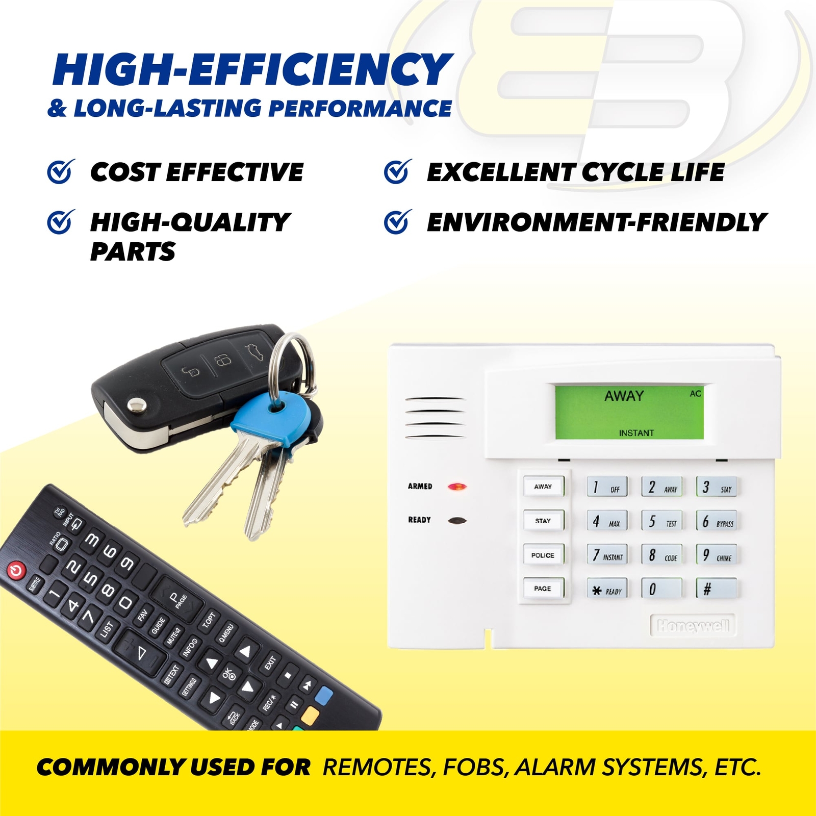 10pc 6V Silver Oxide Batteries Replaces 4SR44, V28PX, PX28, KS28, RPX28 ...