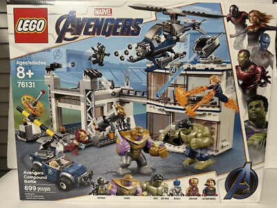 LEGO 76131 Marvel Avengers Endgame Compound Battle 699 Pcs New in Box ...