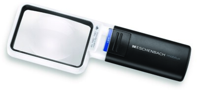 Eschenbach Mobilux LED Light Rectangular Professional Magnifier 50x75mm ...