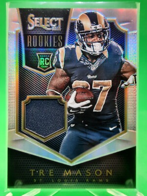 Tre Mason 2014 Panini Select Rookies Jersey Silver Prizm /299 #RJ-TM ...