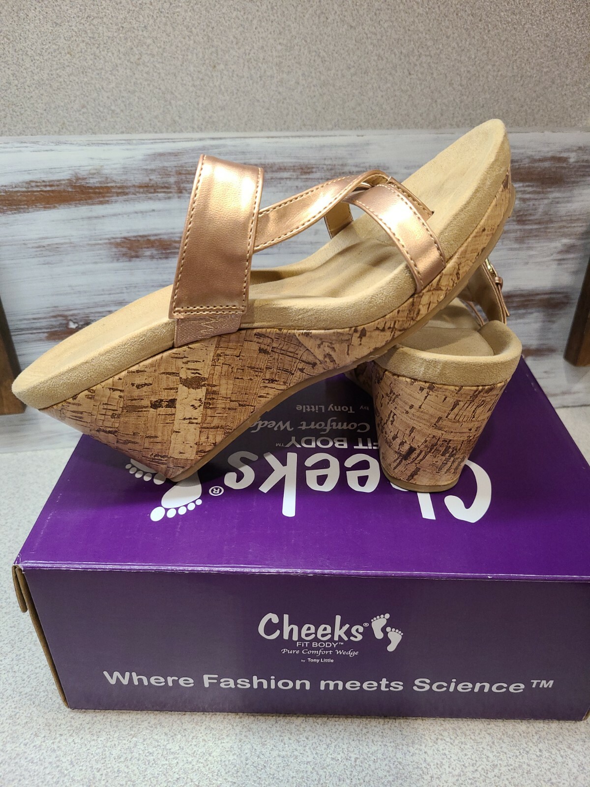 Tony Little Cheeks TL Cheeks Fit Body Bronze Wedge Si… - Gem