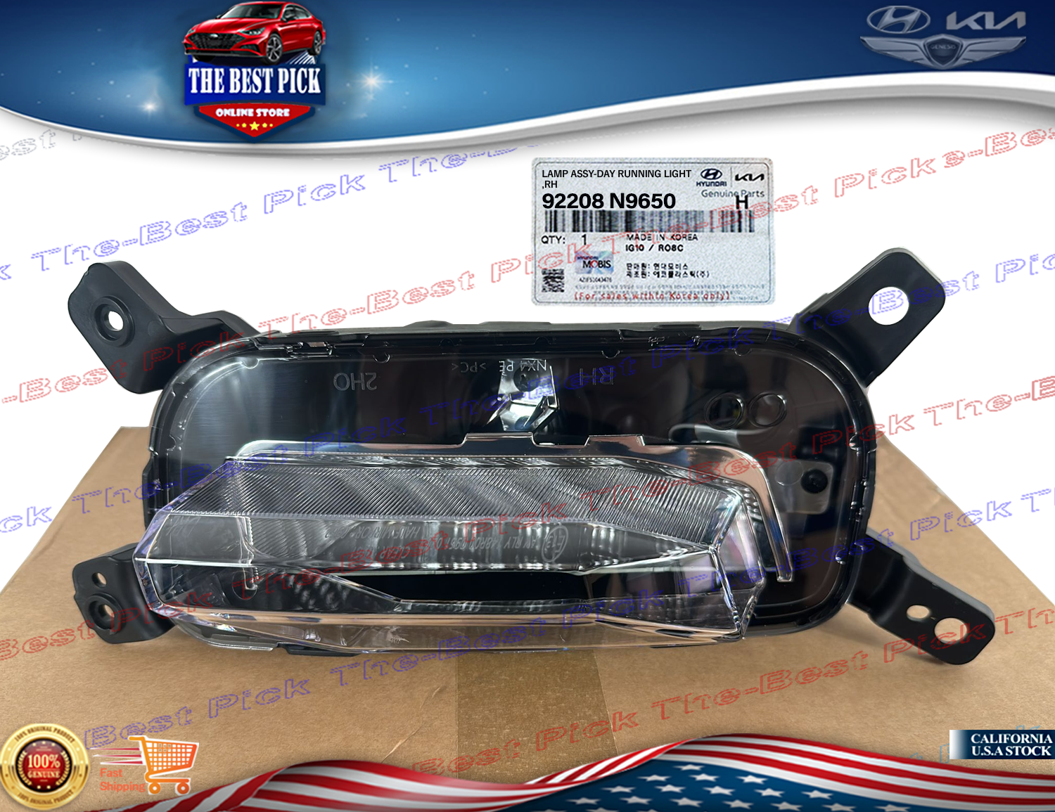 ⭐GENUINE⭐ Tucson 2025 2.0L Lamp assy day running Light RH 92208N9650 | eBay