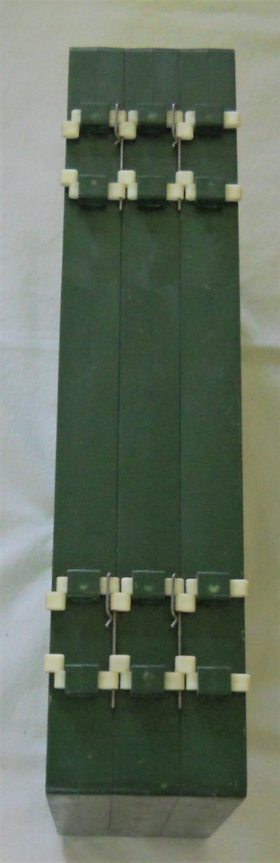 Vintage 3 Panel Wille Products casting trolling spoon bait file box | eBay