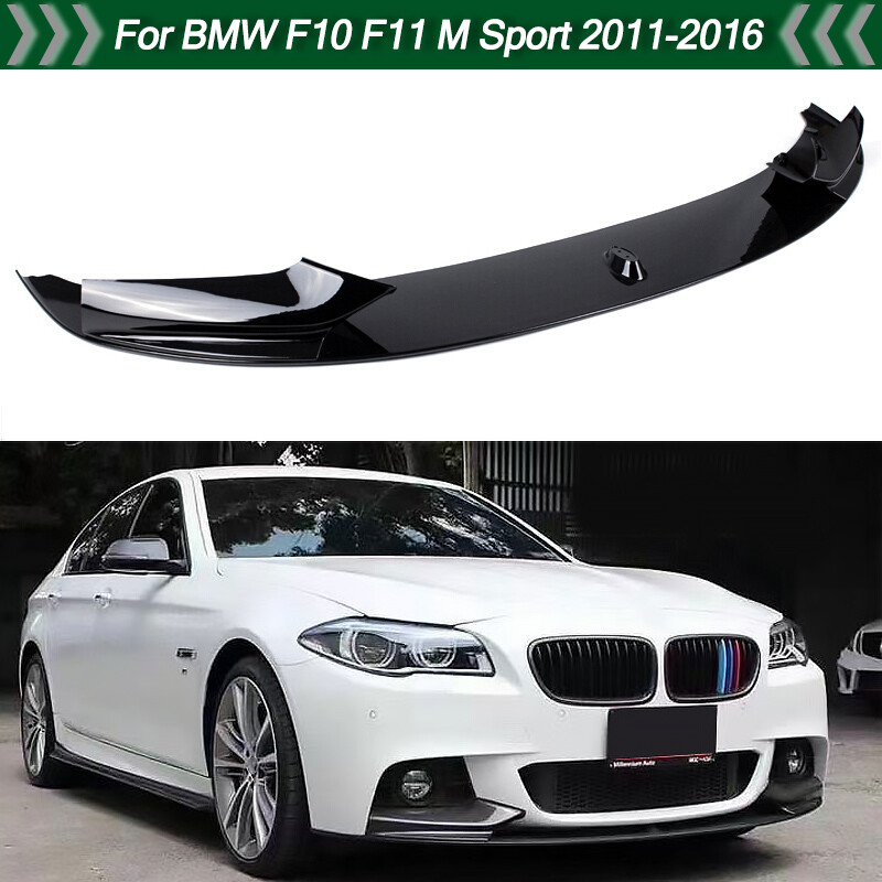 For BMW 5 Series F10 F11 M Sport 2011-2016 Front Bumper Lip Splitter ...