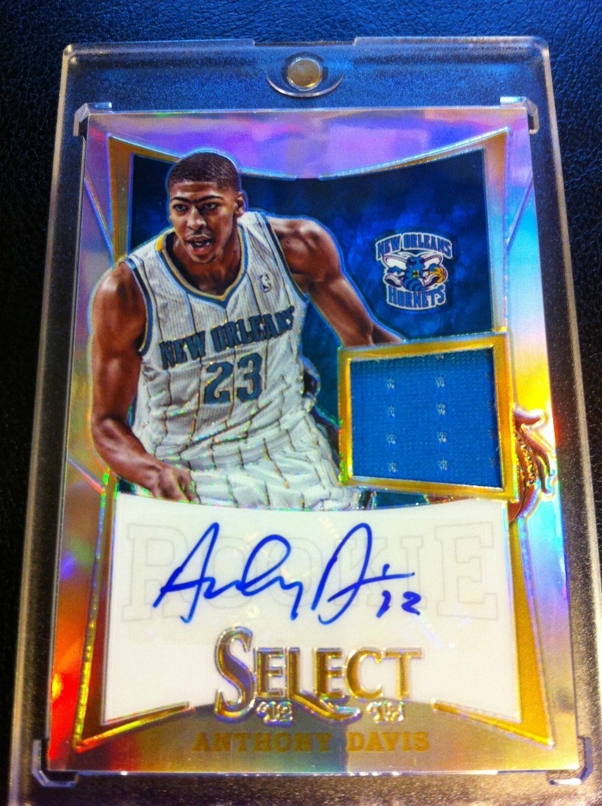 2012-13 #1/99 ANTHONY DAVIS PANINI SELECT PRIZM AUTO ROOKIE RC RPA LA ...