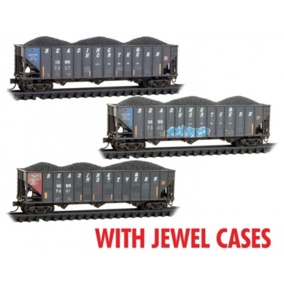Micro-Trains N 98305072 Reading & Northern RBMN Weathered 100-ton Coal ...