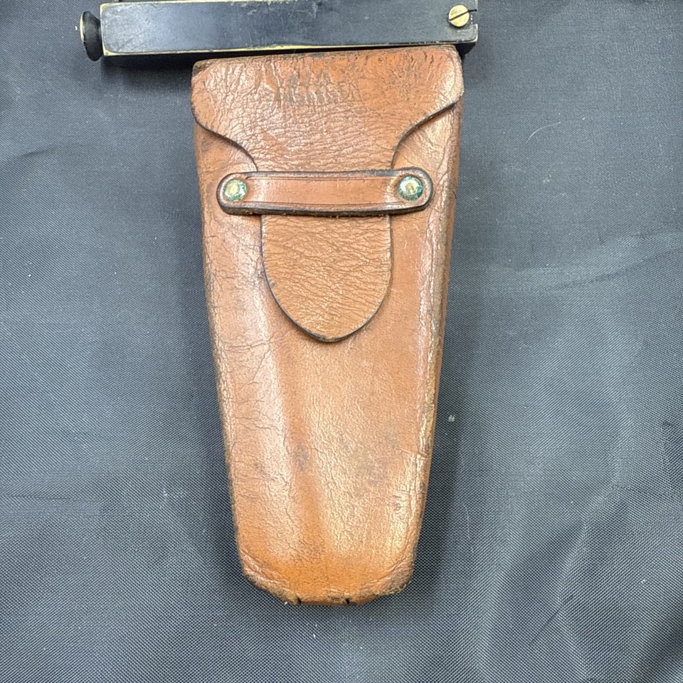 Vintage Hand Level Clinometer By Dietzgen W Leather Sheath | eBay