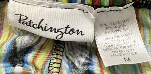 Patchington multicolored relaxed fit flowy dress pants women's medium pre owned | eBay