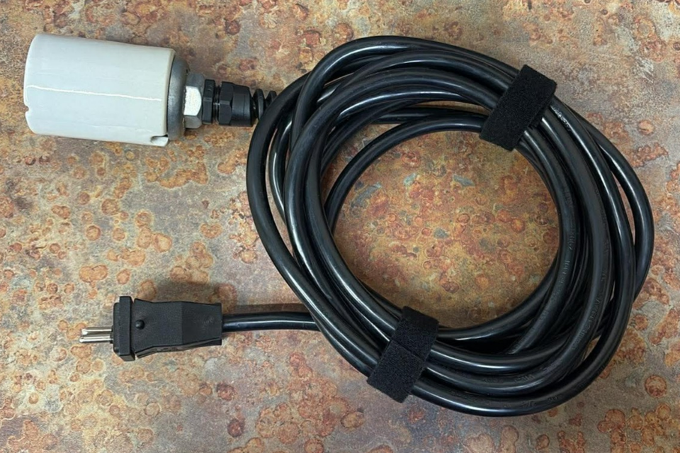 Sun System Socket Lamp Cord Assembly 15FT Lamp Cord 14 Gauge E313867 J ...