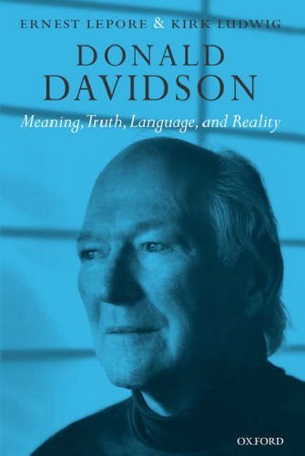 Donald Davidson: Meaning, Truth, Language, and Reality.by Lepore, Ludwig HB
