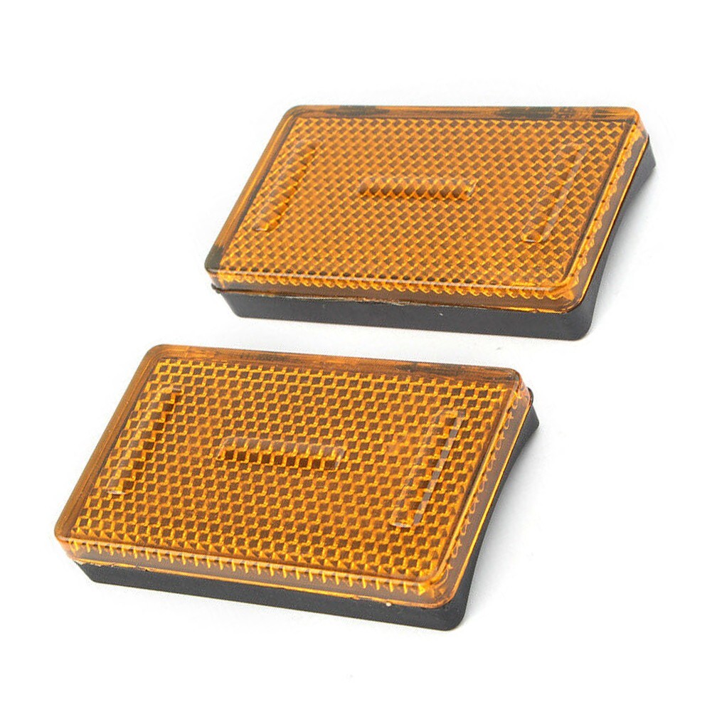 Brand New Front Fork Leg Reflectors 1 Pair 62.5mm*37mm Auto Accessories ...