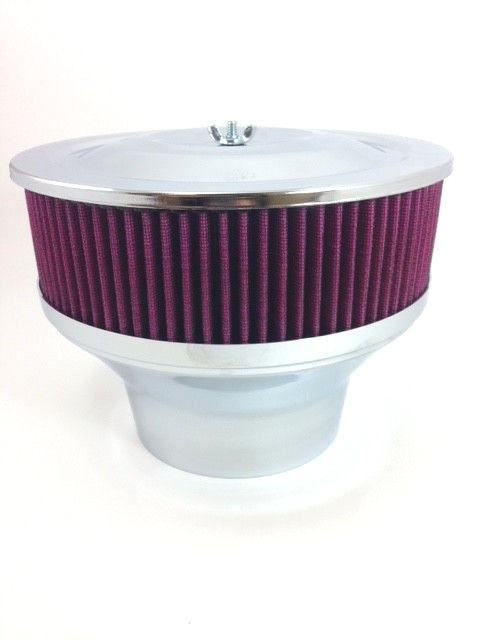 Velocity Stack Air Cleaner 9" Washable Element 5 1/8" Neck & 4 1/4 ...