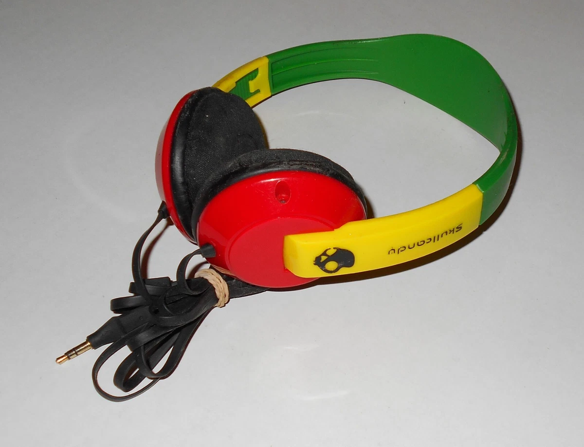 Skullcandy Headphones Uprock Rasta