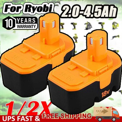 Pack Replace for Ryobi 18V 18 Volt 3.6Ah NIMH Battery P100 13022 ...