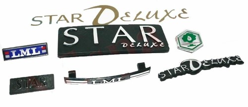 LML Star Deluxe Modèles Horncast Badge Autocollant Kit ECS | eBay