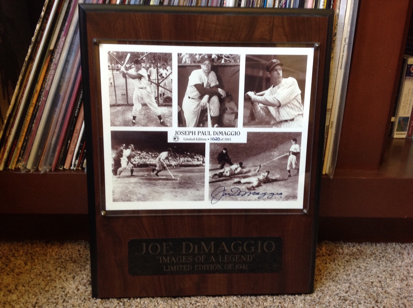 Joe Dimaggio | Autographed Baseball Memorabilia & MLB Merchandise