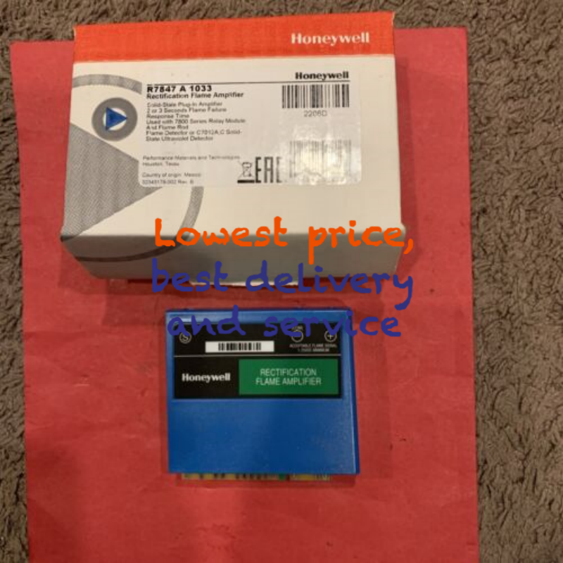 Free Shipping 1PC HONEYWELL R7847A1033 RECTIFICATION FLAME AMPLIFIER ...