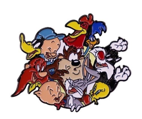 Classic Looney Tunes Cartoon Characters Metal Enamel 1 Inch Tall Pin | eBay