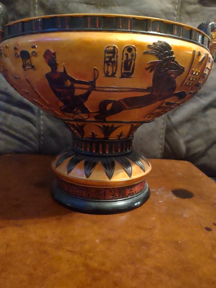 EGYPTIAN WINGED SPHINX BOWL | eBay