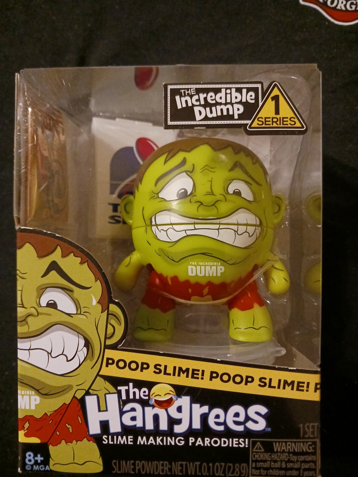 The Hangrees Series 1 Poop Slime Hulk Parody The Incredible Dump Brand ...