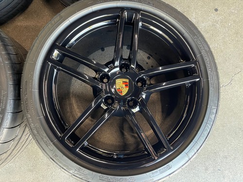 2016 Porsche 911 991 Carrera C4 C4S Factory 19 Wheels Tires Rims OEM ...