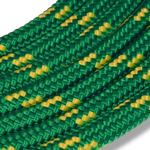 Corda cima treccia colorata corit verde, 10 mm - 200 mt, Corderie ...