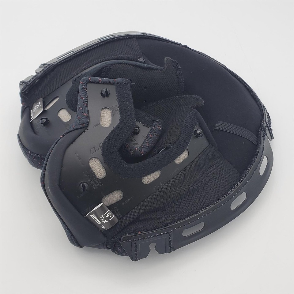 LS2 Advant X Helmet Slim Cheek Pad Black Moisture Wicking ...