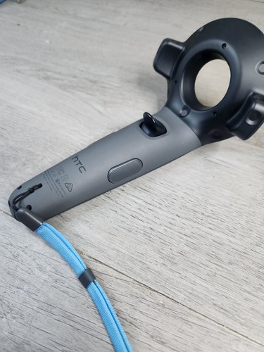 HTC Vive Pro Virtual Reality VR Black Wand 2.0 Controller + Charger | eBay