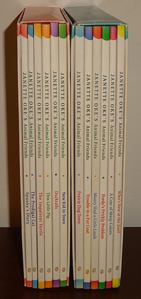 JANET OKE'S ANIMAL FRIENDS COMPLETE CHAPTER BOOK BOX SETS #1-12 | eBay