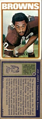 1972 Topps - Joe Jones #46 (RC) | eBay