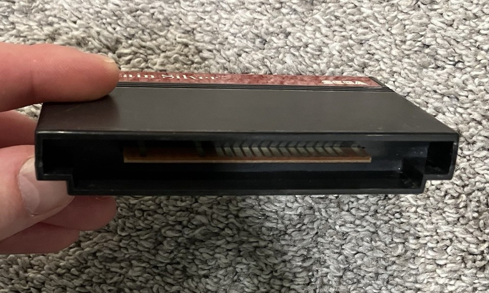 Captain Silver Sega Master System Authentic US Version Tested Next Day ...