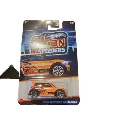 Hot Wheels Neon Speeders Mini Cooper S Challenge - COMBINE POSTAGE | eBay