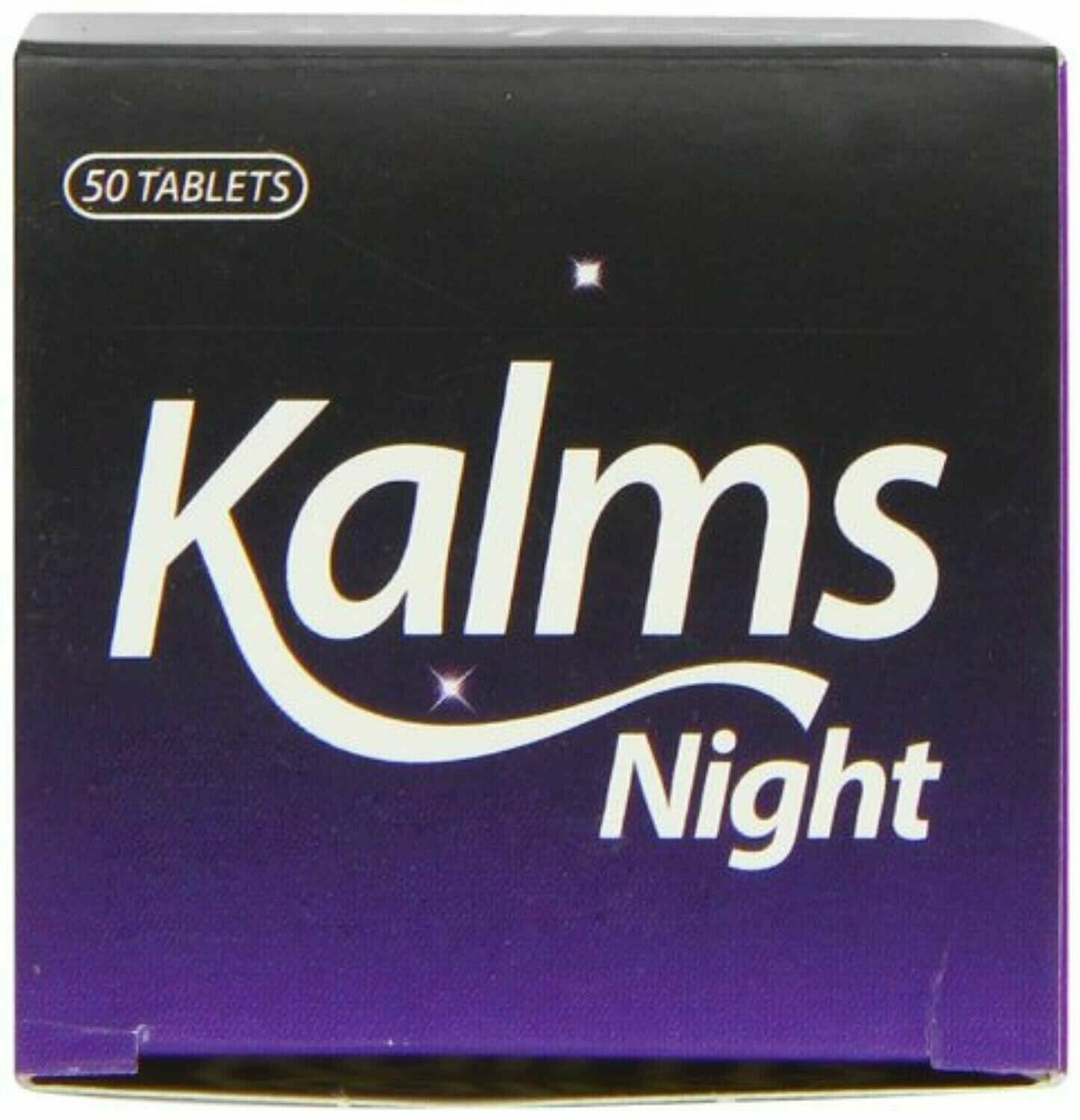 Kalms Night Valerian Root Extract 96mg - 50 Tablets for sale online ...