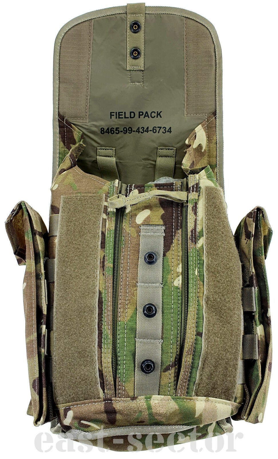 Original Ex Army MTP Field Pack Haversack MOLLE Respirator Shoulder Bag ...