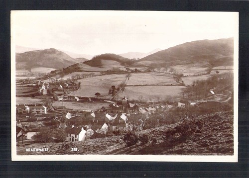 D5707 UK Braithwate Village Maysons RPPC vintage postcard | eBay Australia