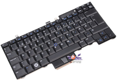 Norwegian Keyboard Dell E5400 E5410 E5500 G008 0RX210 Norway Black #125 ...