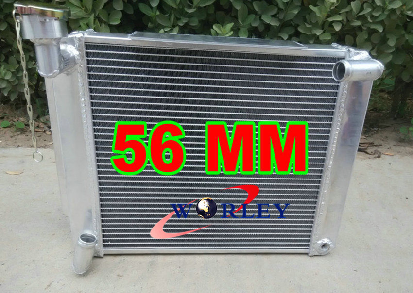 3 core crossflow aluminum radiator for MG MGA 1500 1600 1622 DE LUXE 55 ...