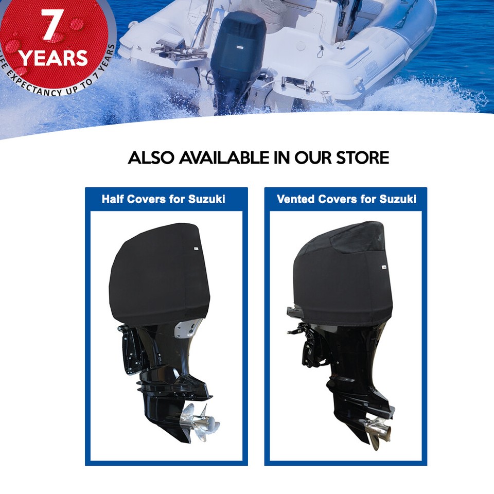 Oceansouth Outboard Motor Engine Full Cover / Protect Cover for Suzuki ...
