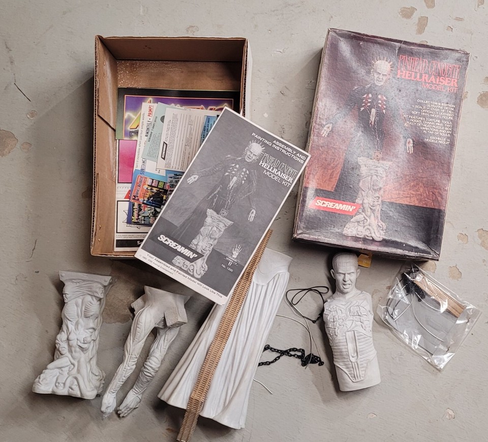 1/4 Scale Screamin Hellraiser Pinhead Model Kit | eBay