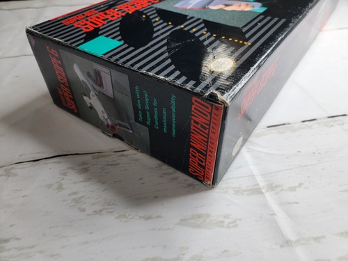 Vintage 1992 SNES Super Scope 6 Rifle Super Nintendo BOX ONLY With ...