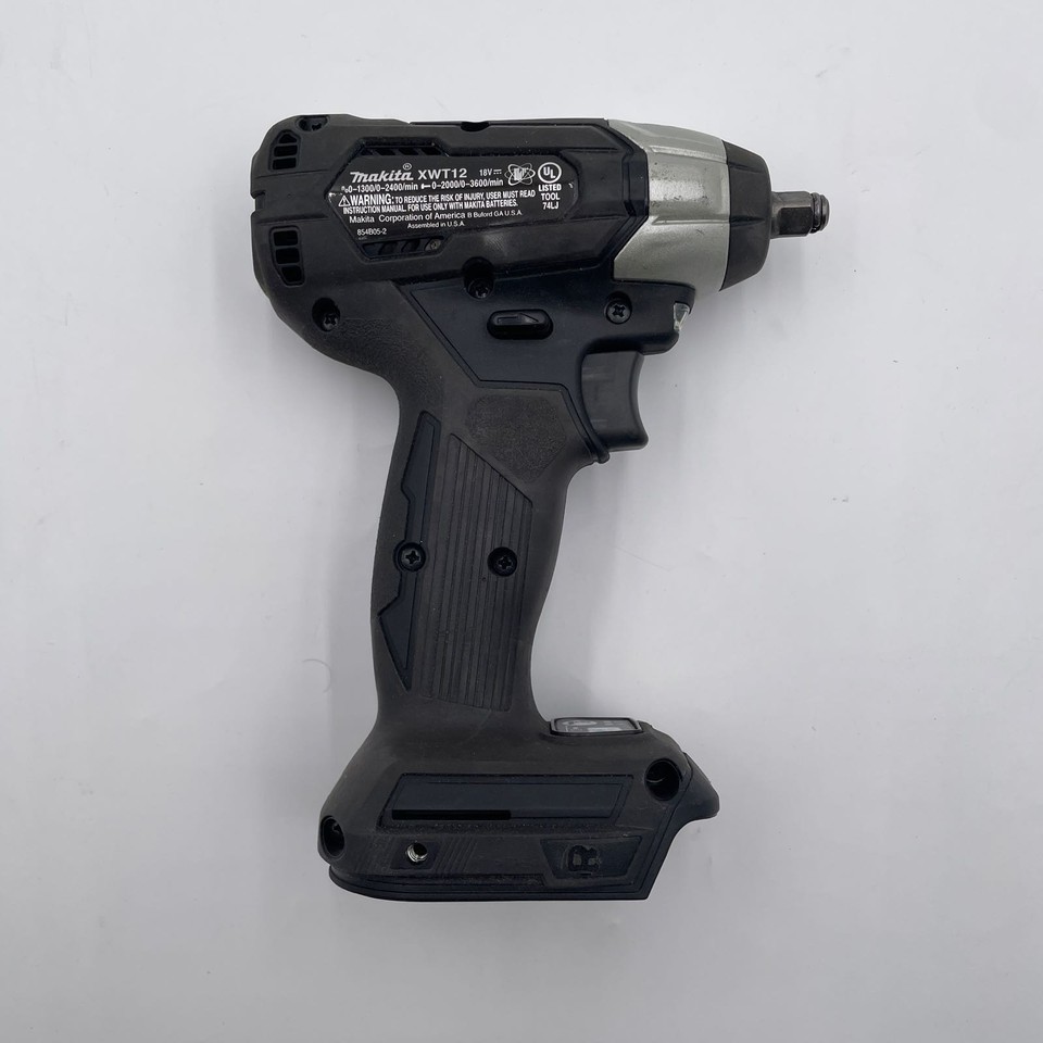 Makita XWT12ZB 18V LXT Brushless 3/8' Sub-Compact Impact Wrench, Tool ...