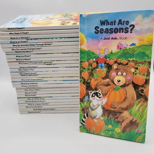 Just Ask Book Lot of 27 Weekly Reader Books Vintage Non-Fiction Science ...