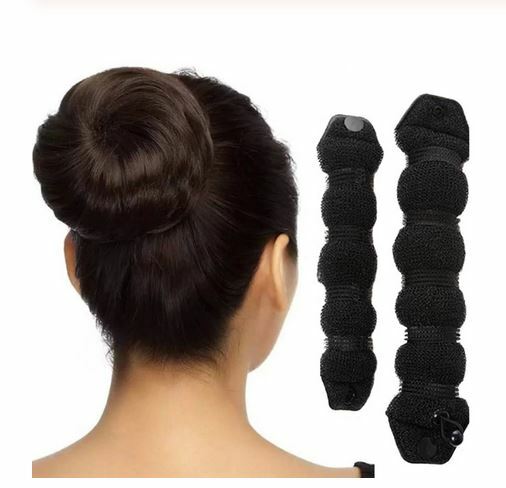 Hot Buns 2pc Hair Elegant Magic Style Bun Maker choice of color | eBay