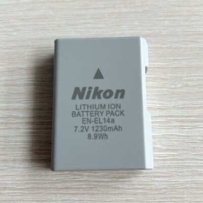OEM Nikon EN-EL14a Battery For D3100 D3200 D3300 D3400 D5100 D5200 ...