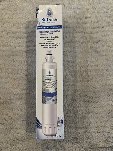 Refresh Replacement Refrigerator Water Filter Compatible GE RPWF R-3600 ...