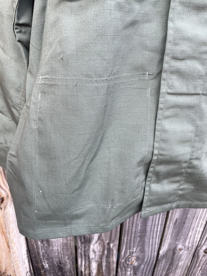 Modified BDU Olive Drab OD Green Large Regular +VELCRO RAID MOD MILSIM ...